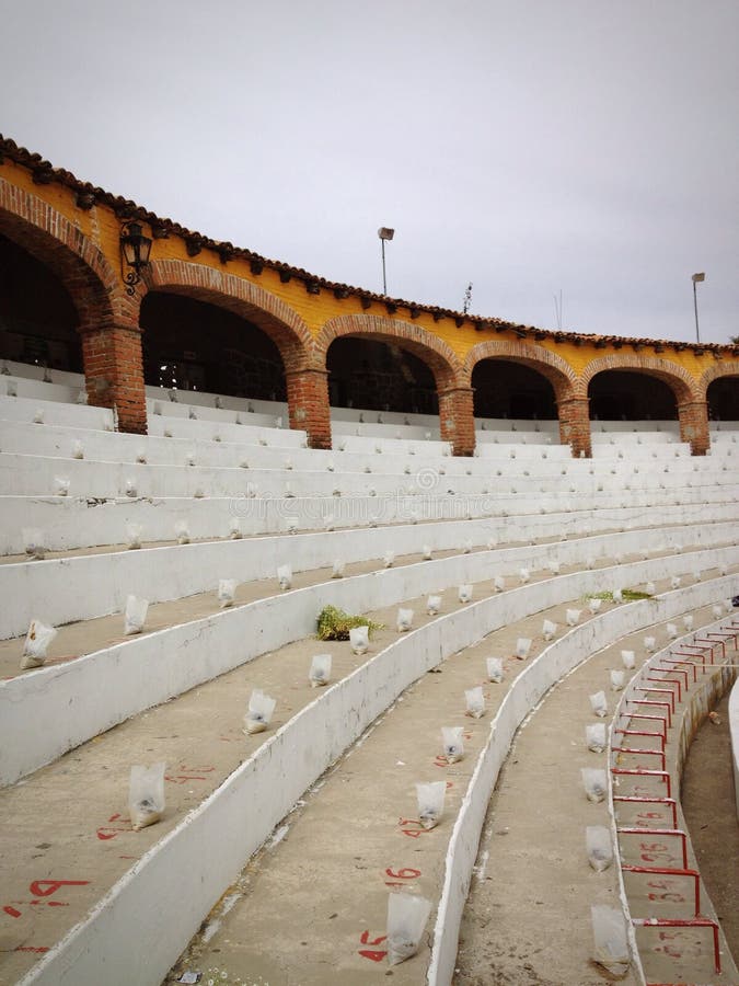 Bull fighting ring stock image. Image of guanajuato, ring - 47216429