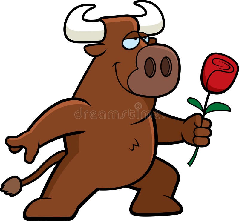 Bull Hug stock vector. Illustration of animal, affection - 13191075