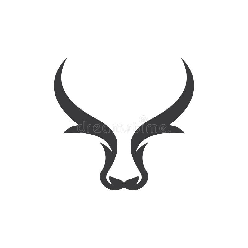 Bull head logo images stock vector. Illustration of animal - 209366448