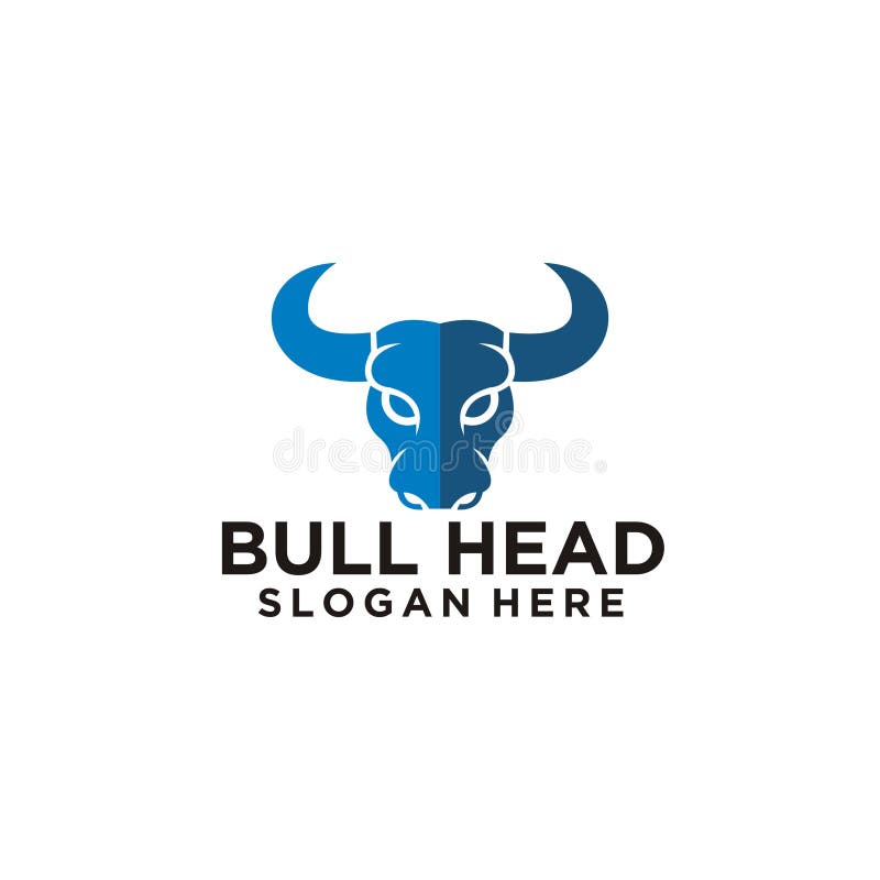 Bull Head Logo Inspiration Stock Illustrations – 655 Bull Head Logo ...