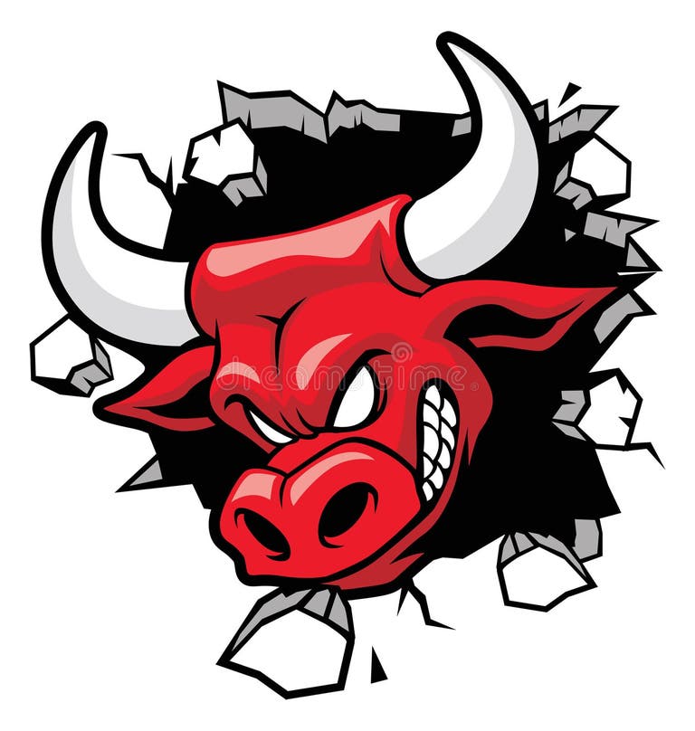 Bull Breaking Stock Illustrations – 382 Bull Breaking Stock ...