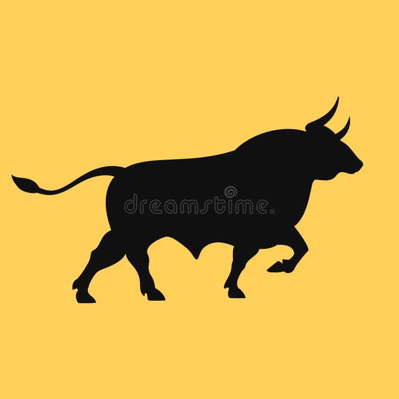 Spanish Bull Silhouette Png