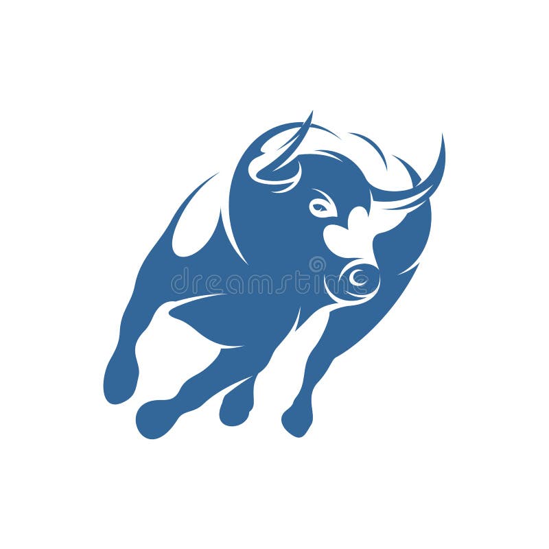 Bull Logo Vector Template, Creative Bull Logo Design Concepts, Icon ...