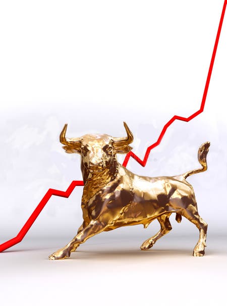 Bull Market stock illustration. Illustration of nyse, financial - 3944715