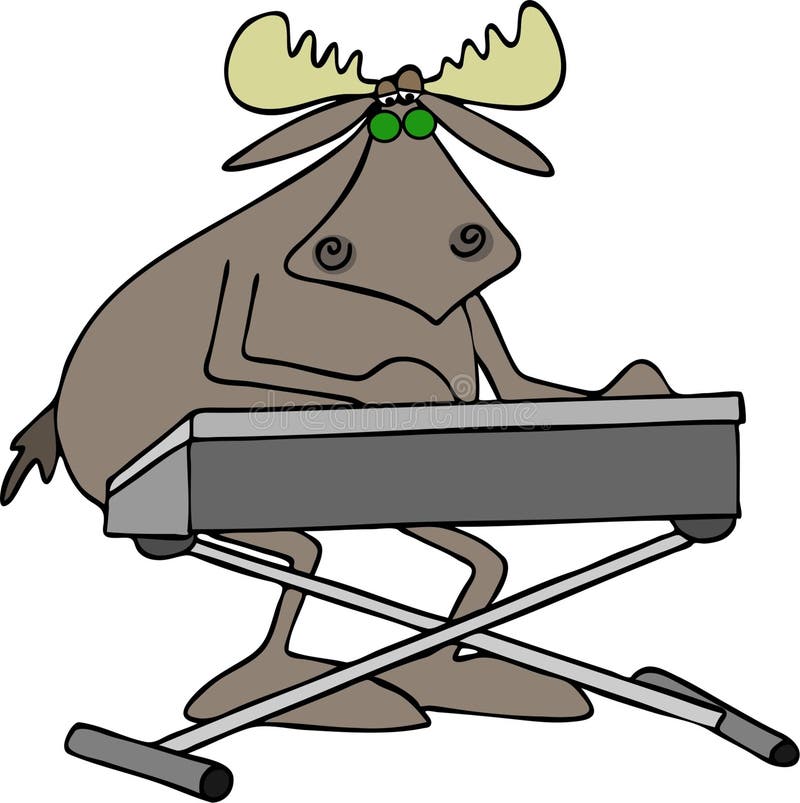 Moose Playing Stock Illustrations – 116 Moose Playing Stock ...