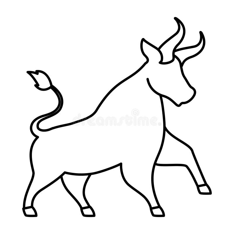 Bull Over Wooden Sign for Festival of Spanish San Fermin, Vector ...