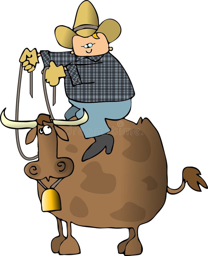 Bull Rider Stock Illustrations – 1,349 Bull Rider Stock Illustrations ...