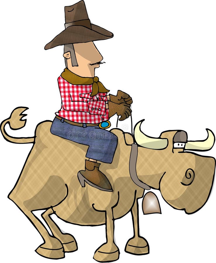 Bull Rider Stock Illustrations – 1,739 Bull Rider Stock Illustrations ...