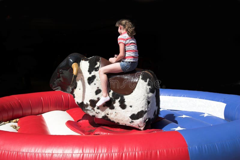 Bull riding stock photo. Image of bucking, dangerous, cowboy - 747328