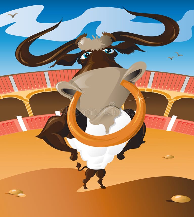 Cartoon Bull Nose Ring Stock Illustrations – 386 Cartoon Bull Nose Ring ...