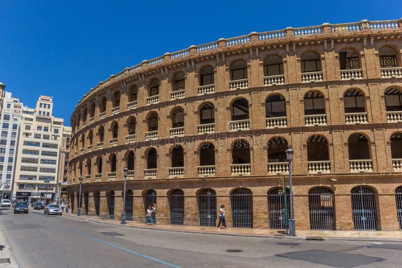 The Bull Ring, Valencia, Spain Editorial Photography - Image of stadium ...