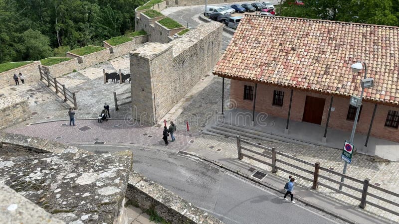 Bull Run Route stock video. Video of festivities, spectacle - 334714247