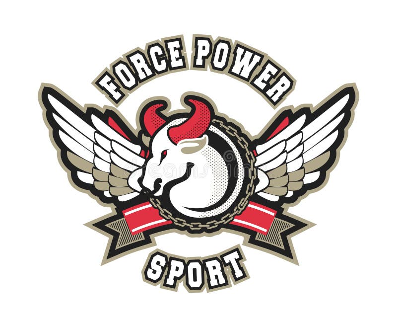 Winged Bull Logo Stock Illustrations – 27 Winged Bull Logo Stock ...