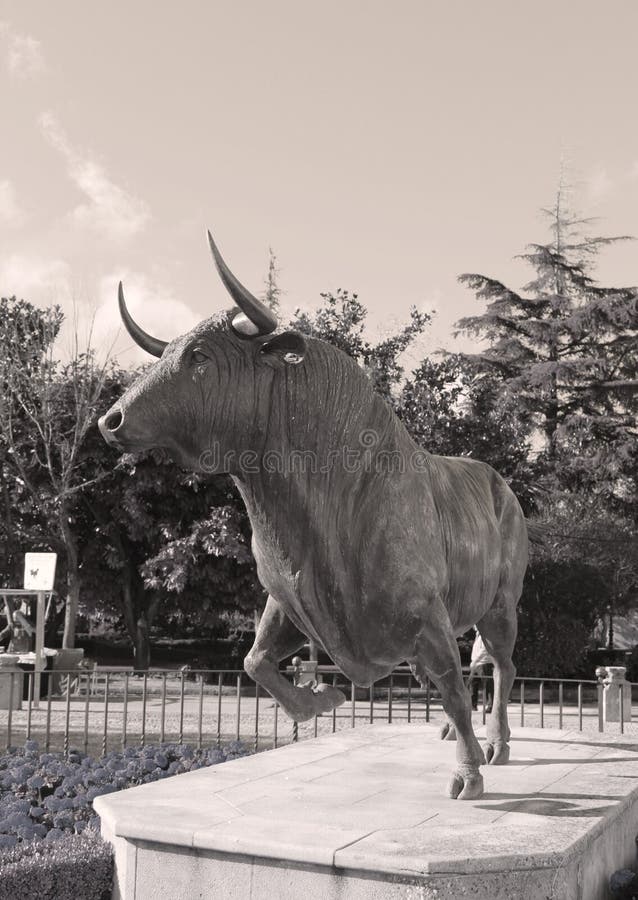 Bull statue photo detail stock image. Image of outside - 88342617