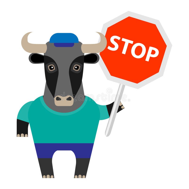 Bull Stop Stock Illustrations – 207 Bull Stop Stock Illustrations ...