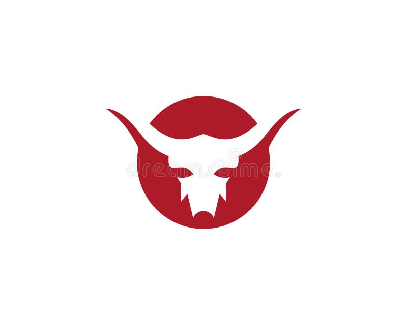 Bull Taurus Logo Template stock vector. Illustration of sport - 125000653