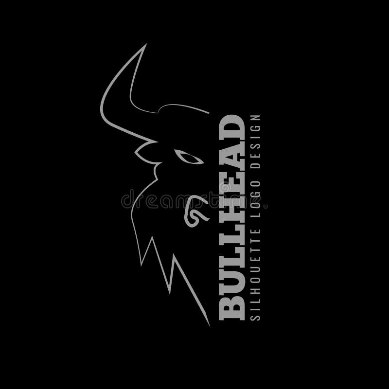 Bull Taurus Logo Template. Flat Vector Illustration. Stock Vector ...