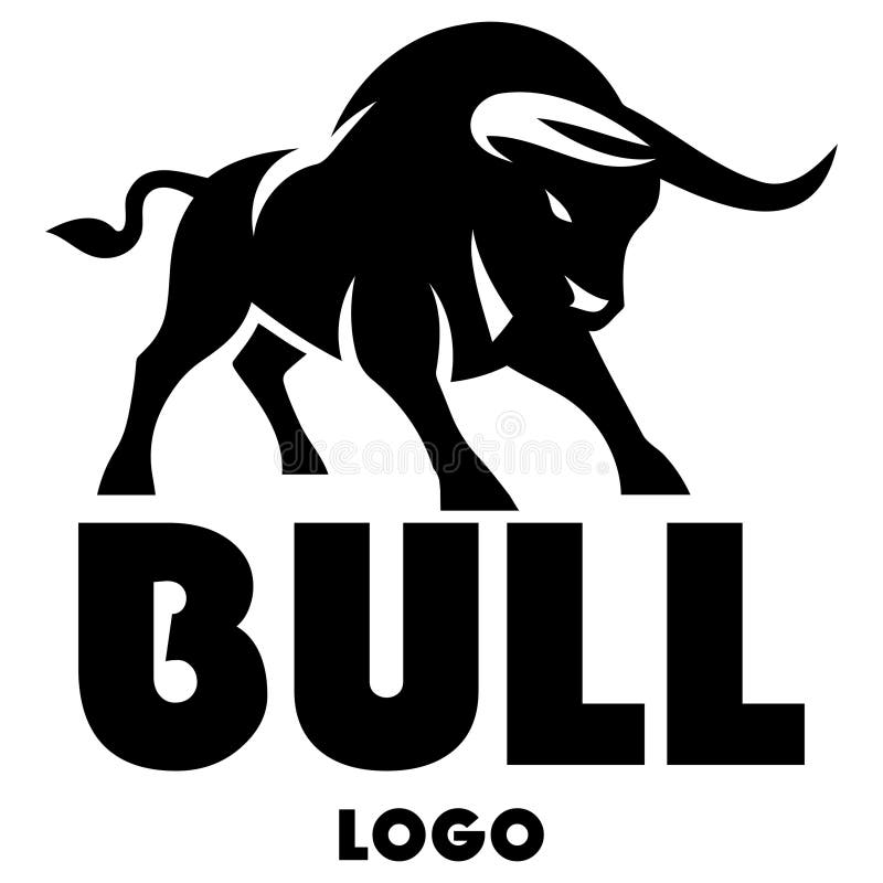Bull Vector. Angry Bull Logo Stock Illustration - Illustration of ...
