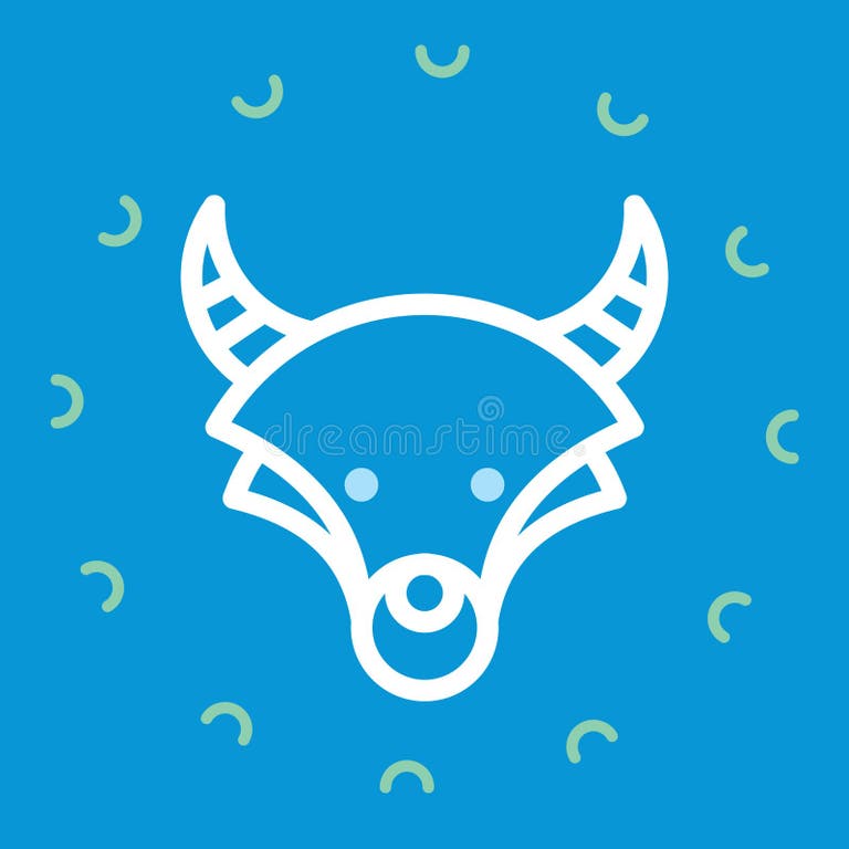 Bull. Vector Illustration Decorative Design Stock Vector - Illustration ...