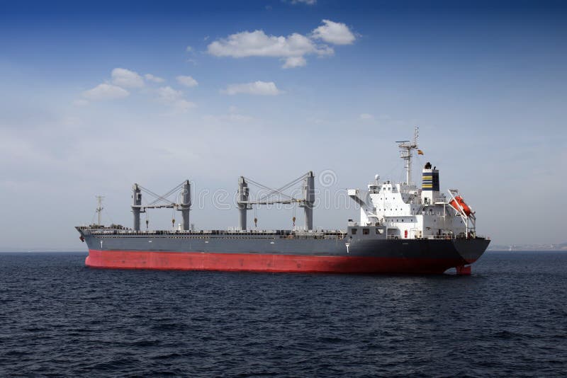 Bullcarrier anchored stock photo. Image of bullcarrier - 17566194