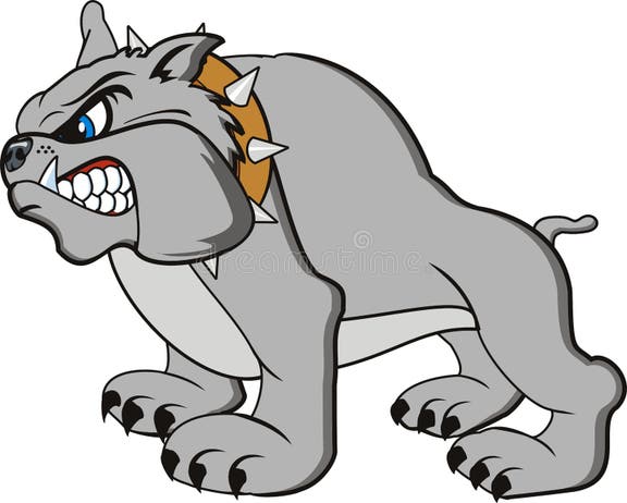 Angry Bulldog Vector Stock Illustrations – 2,236 Angry Bulldog Vector ...