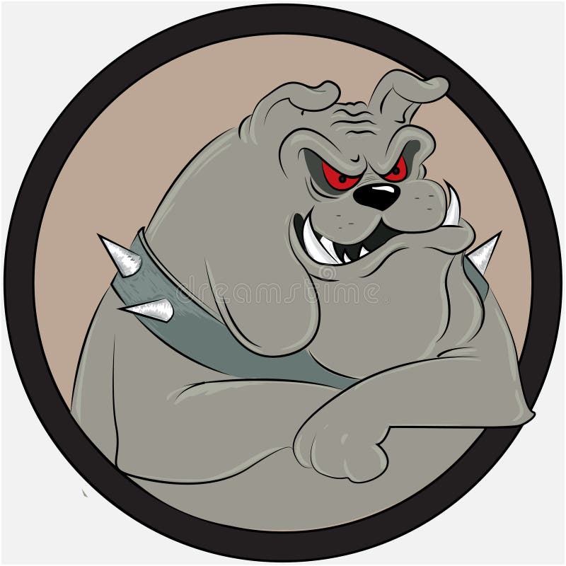 Furious Bulldog Stock Illustrations – 154 Furious Bulldog Stock ...