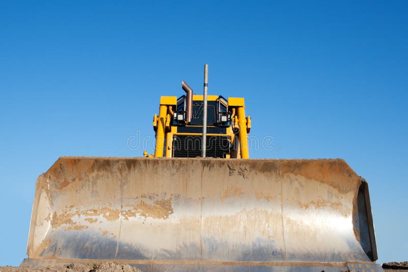 Bulldozer stock image. Image of mover, excavator, heavy - 16489967