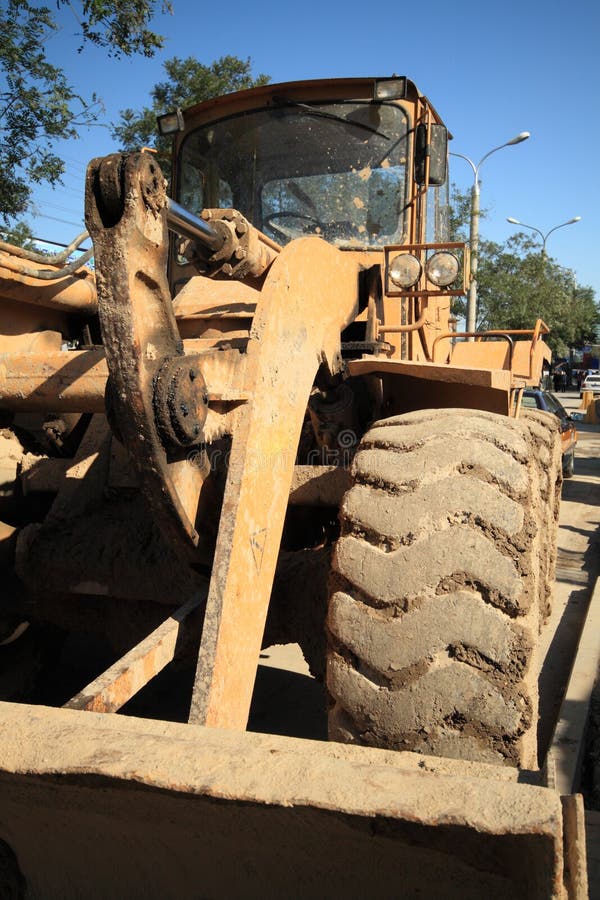 Bulldozer stock image. Image of soil, duty, equipment - 21839881