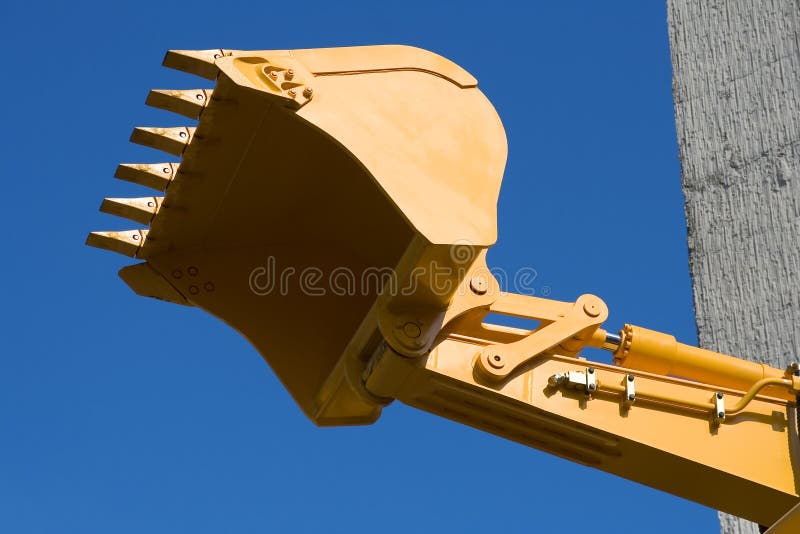 Bulldozer stock image. Image of excavation, excavate, large - 2543567