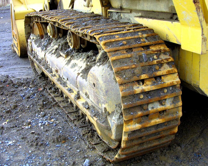 Bulldozer stock image. Image of conveyor, roll, bulldozer - 56577