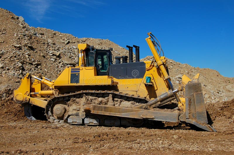 Digger sunset stock photo. Image of industry, build, diesel - 1450666