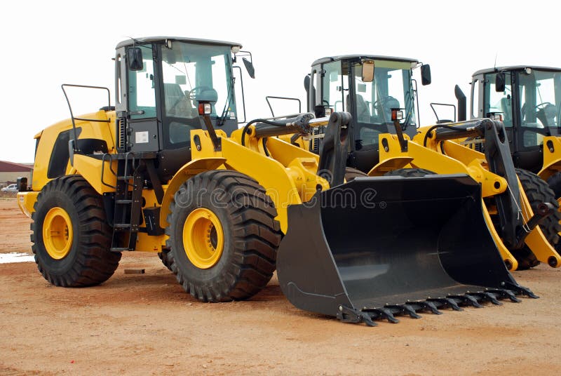 Bulldozer stock image. Image of construction, pneumatic - 8398419
