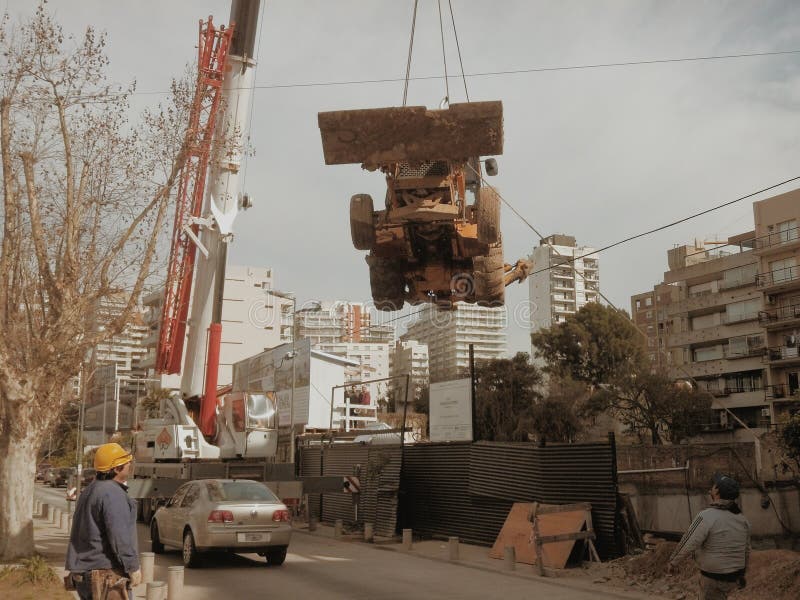 Bulldozer editorial photography. Image of machinery, orange - 43469837