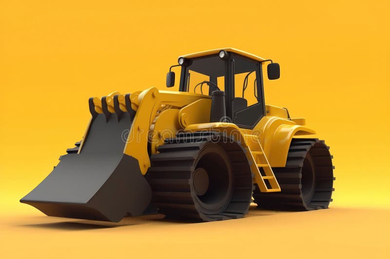 Bulldozer Realistic Stock Illustrations – 1,568 Bulldozer Realistic ...