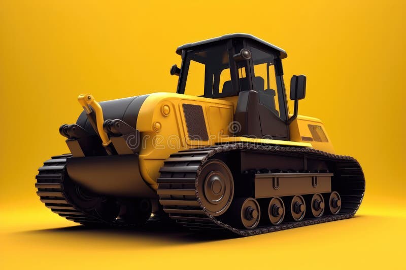 Bulldozer Realistic Stock Illustrations – 1,568 Bulldozer Realistic ...