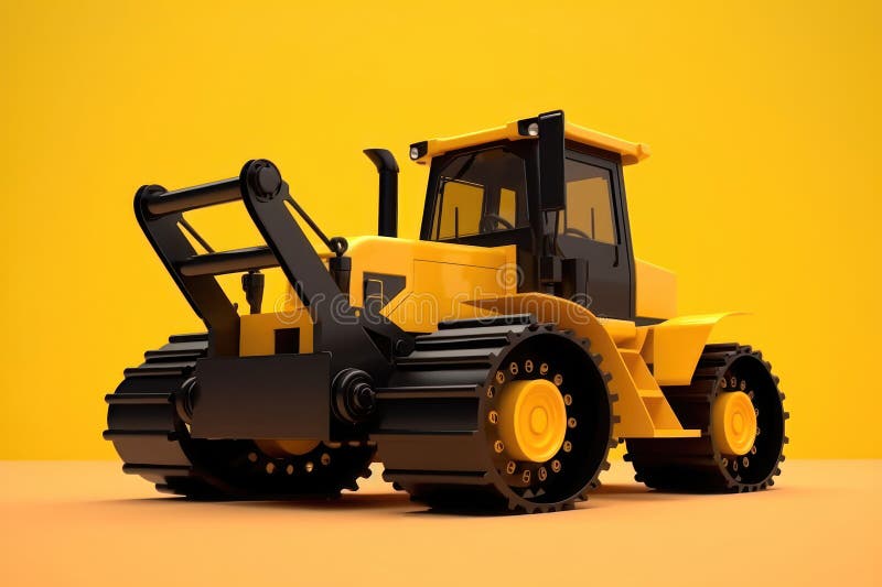 Bulldozer Realistic Stock Illustrations – 1,568 Bulldozer Realistic ...