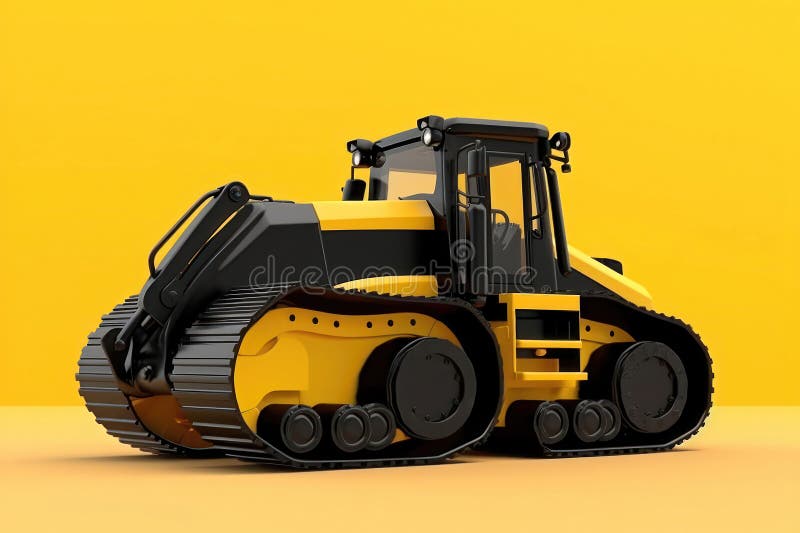 Bulldozer Realistic Stock Illustrations – 1,568 Bulldozer Realistic ...