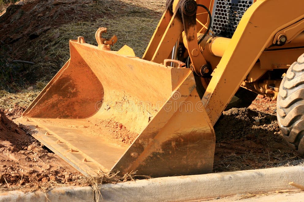 Bulldozer Bucket stock photo. Image of earth, industrial - 1782768