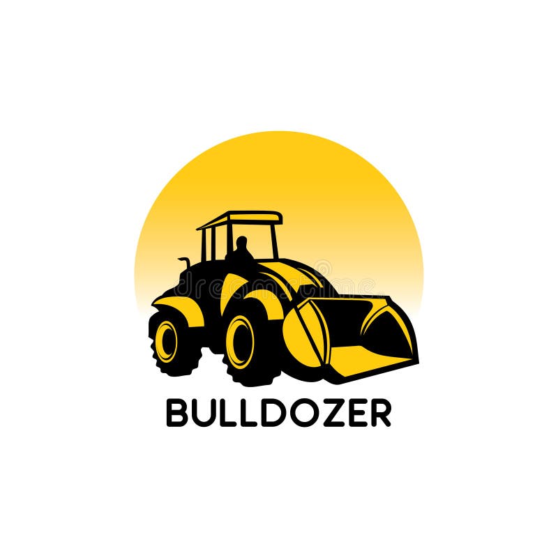 Bulldozer Logos Stock Illustrations – 118 Bulldozer Logos Stock ...