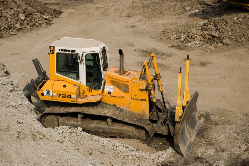 Bulldozer editorial photography. Image of grease, dirt - 41148877