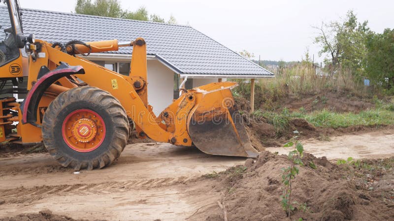 Bulldozer Digging the Ground Stock Footage - Video of ground, digger ...