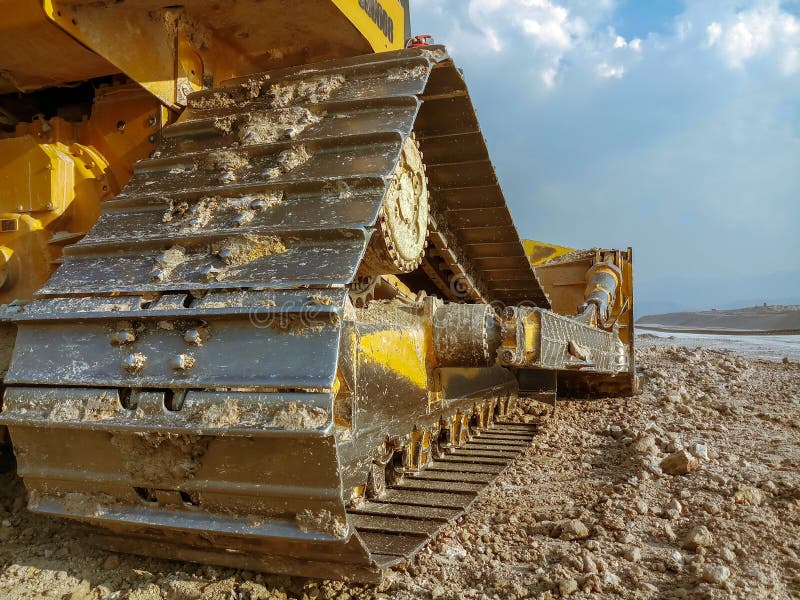 Bulldozer,dozer is Working in Mine Site. Stock Image - Image of bull ...