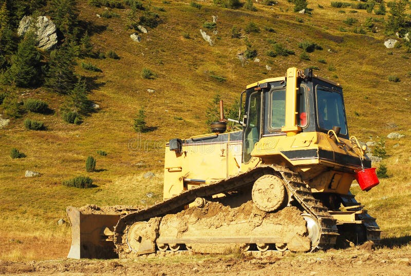 Bulldozer stock image. Image of deforestation, machine - 35376157