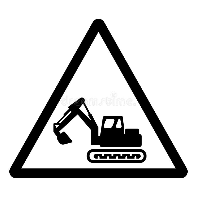 Bulldozer Symbol Sign,Vector Illustration, Isolate on White Background ...