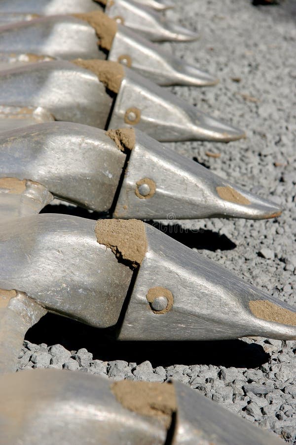 Bulldozer teeth stock image. Image of building, build, capacity - 343947