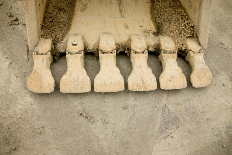 Bulldozer teeth stock image. Image of building, build, capacity - 343947