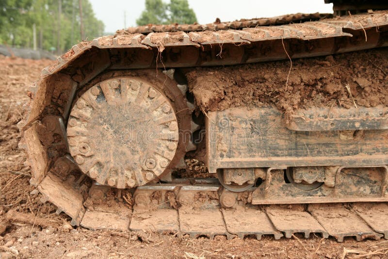 Bulldozer Track stock photo. Image of tread, mechanical - 1137986