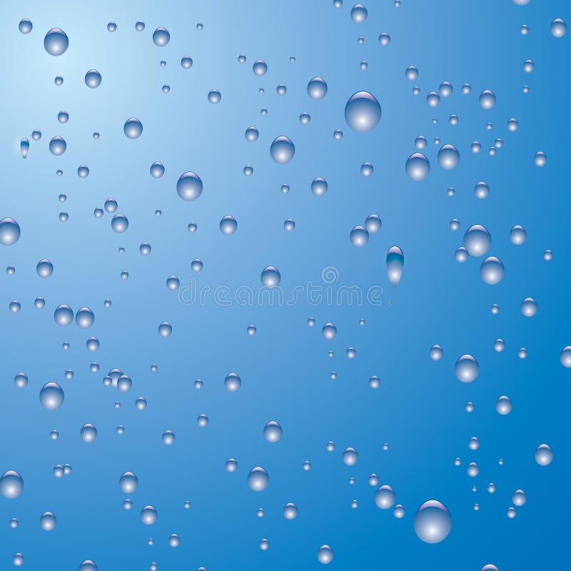 Bulle bleu-clair illustration de vecteur. Illustration du boisson - 5494380