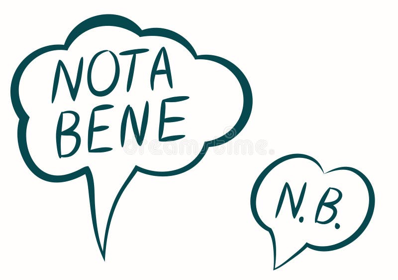 Nota Bene Stock Illustrations, Vecteurs, & Clipart – (33 Stock ...