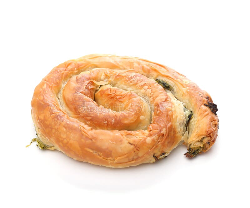 Bulle med feta och spenat arkivfoto. Bild av friskhet - 34283102